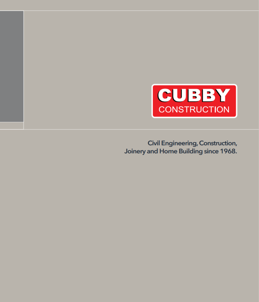 Company Brochure - Cubby Construction Ltd